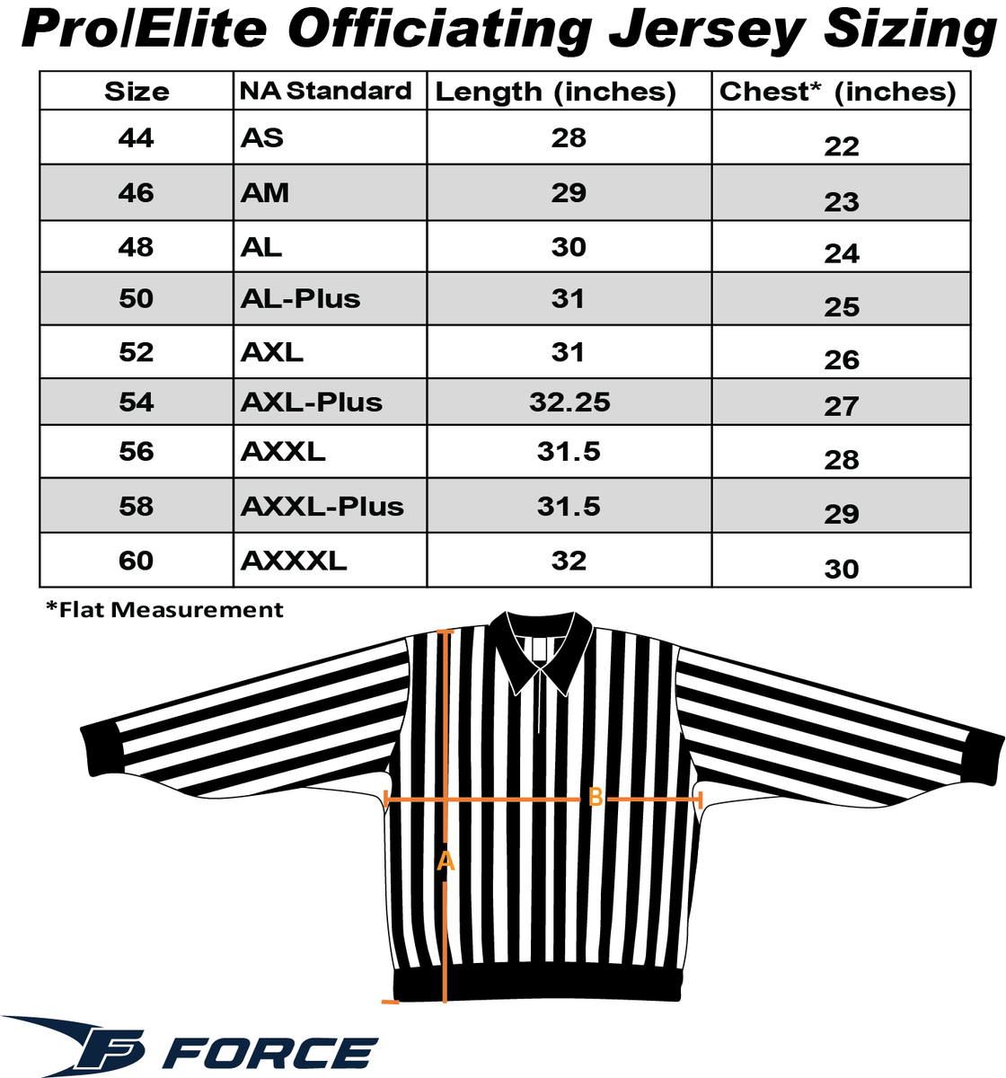 Force Pro Elite Referee Jersey – eproshop.ca